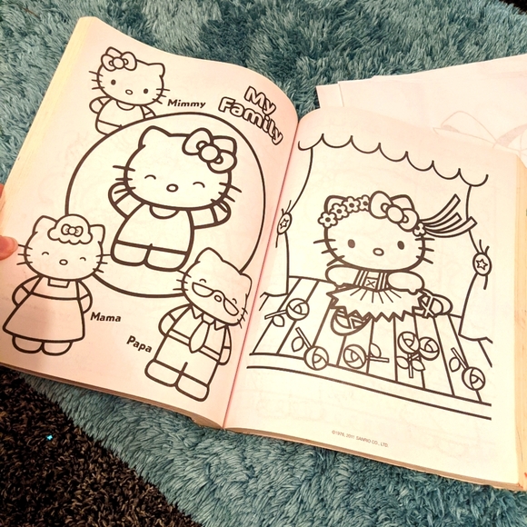 Hello Kitty | Toys | Hello Kitty Jumbo Coloring Book | Poshmark